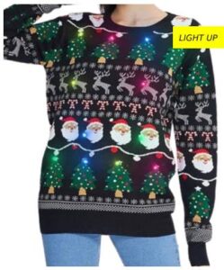 Light Up Christmas Jumpers 2026 🎄 - Jumpers that light up!